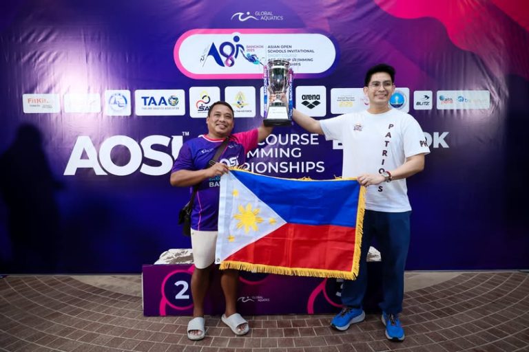 SLP Patriots Rule Bangkok Pool — Filipino Swimmers Shine at AOSI
